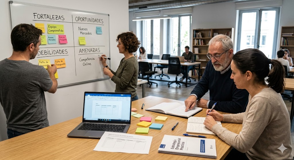 Matriz DAFO: estrategia, construcción y maquetación profesional en ...